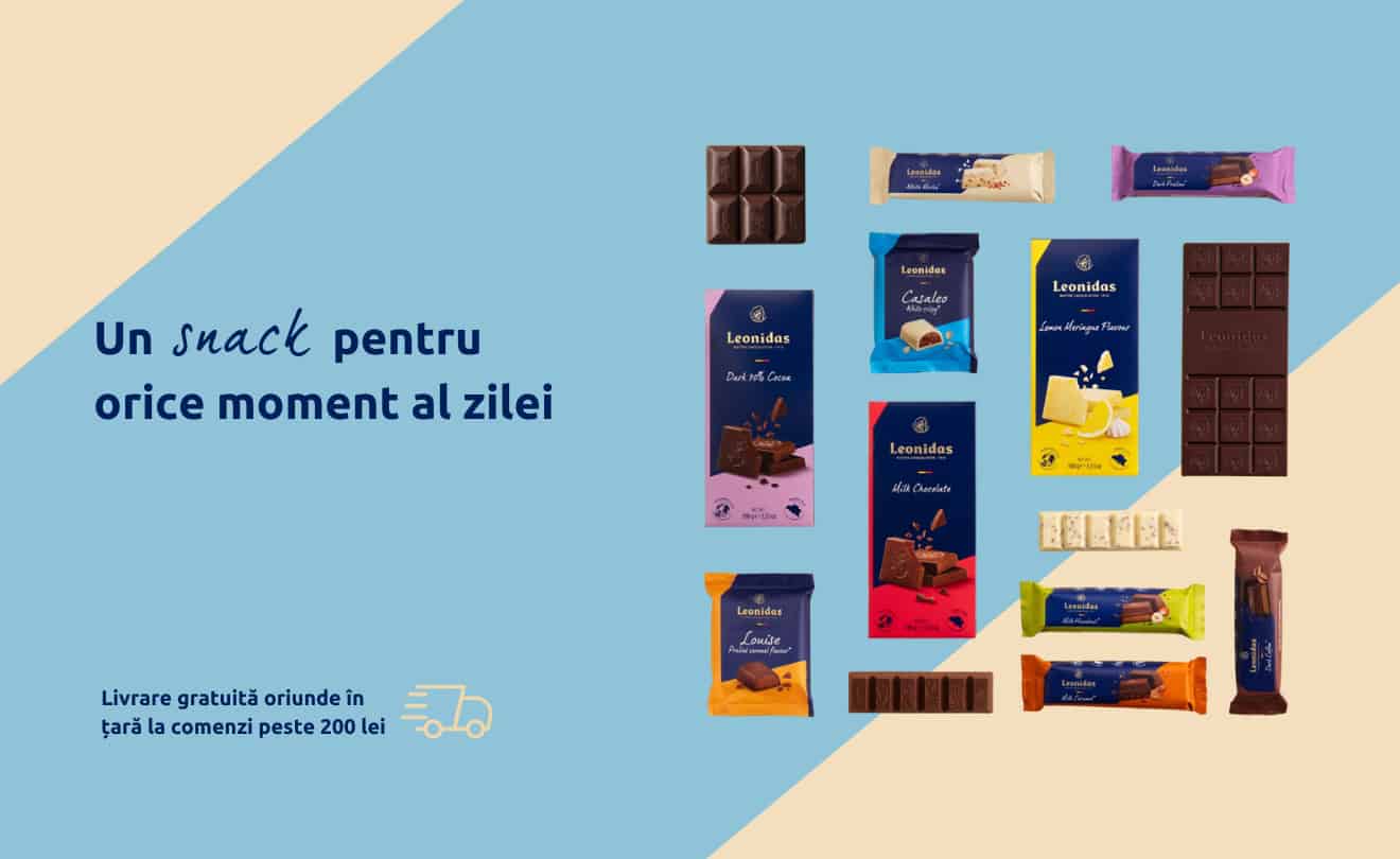 Leonidas - Ciocolaterie Online, ciocolata belgiana, praline belgiene