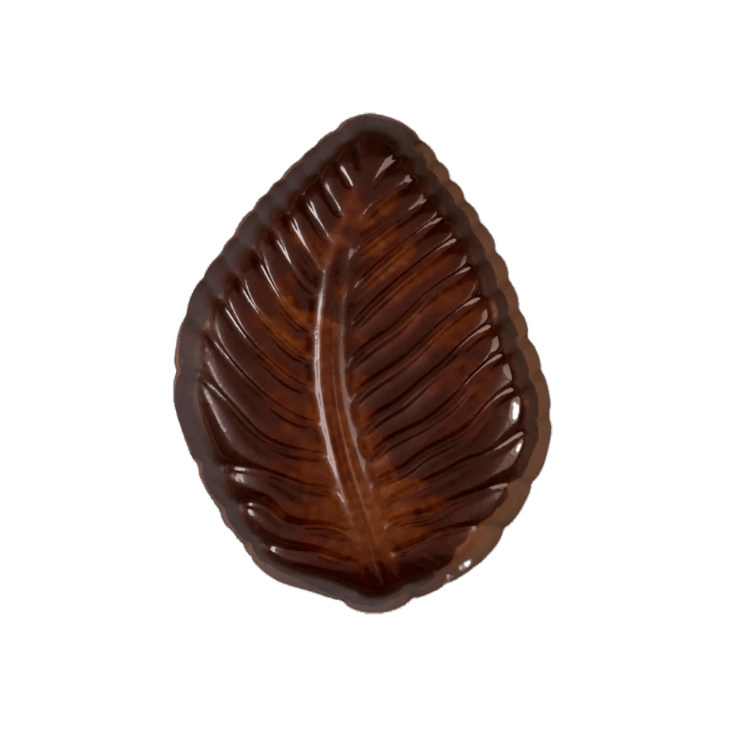 Frunza de toamna cu lapte (pralina) - Leonidas Ciocolaterie Online