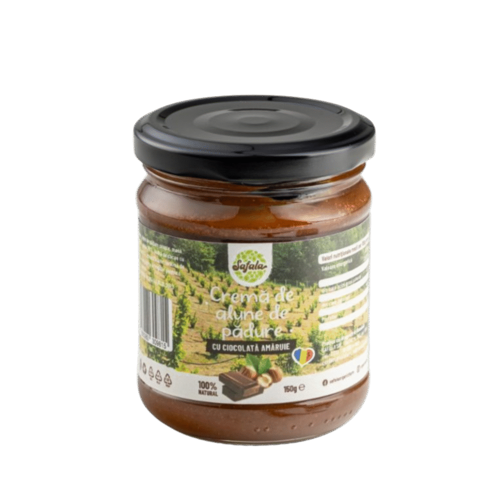 Crema de Alune cu Ciocolata Amaruie – Gust Intens si Natural